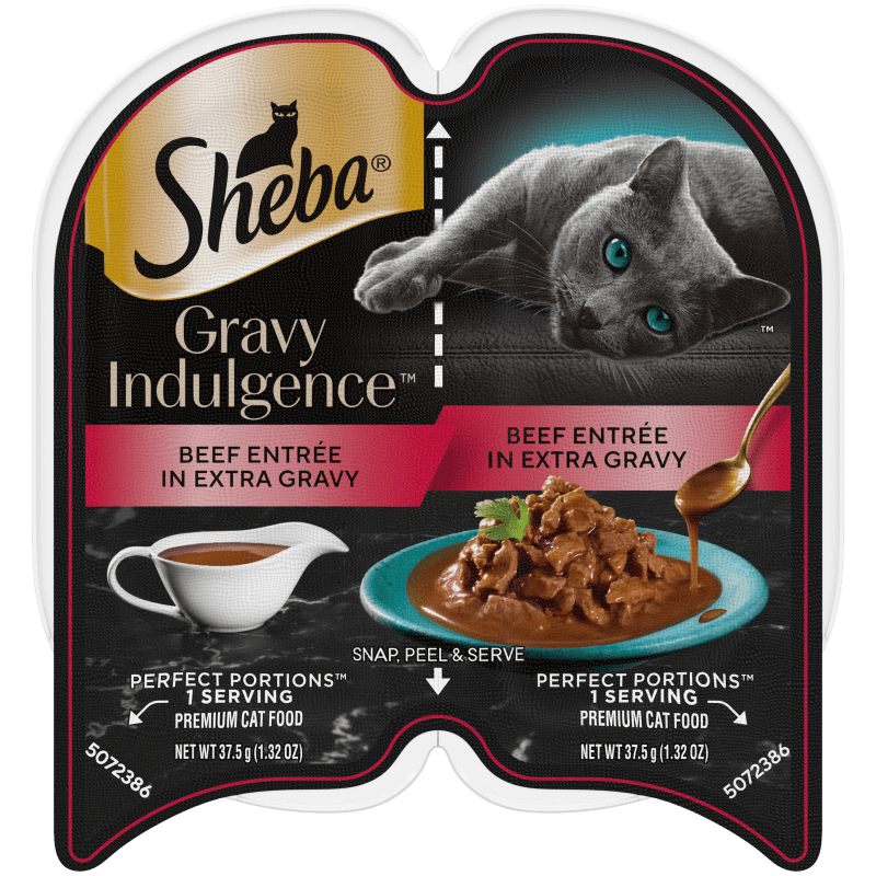 SHEBA® GRAVY INDULGENCE™ Beef