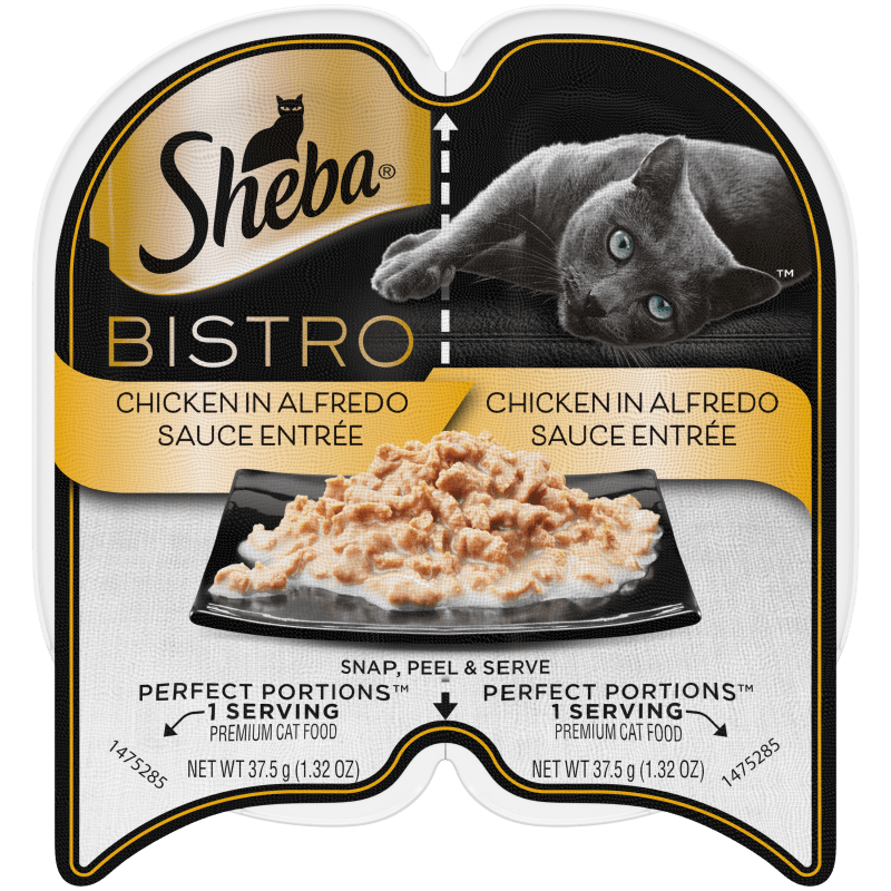 SHEBA® PERFECT PORTIONS™ Bistro Chicken in Alfredo Sauce Entrée